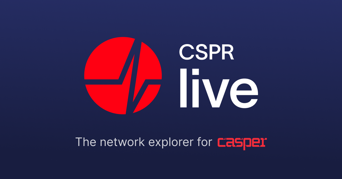 CSPR.live